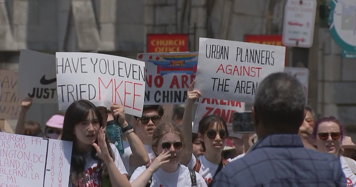 Crowds against proposed Sixers arena protest from Chinatown to City ...