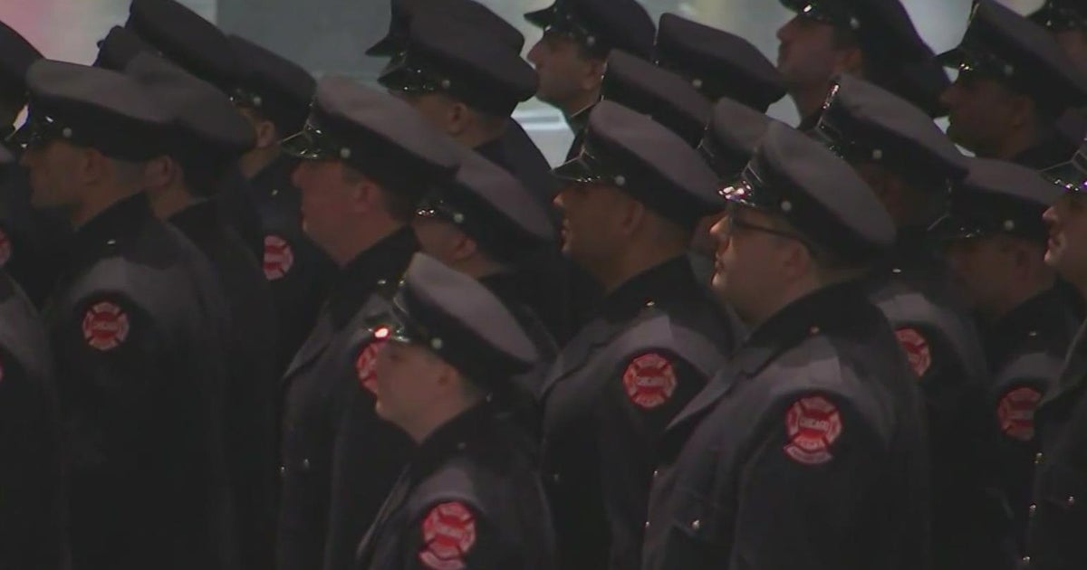 CFD new class of graduating firefighters, paramedics - CBS Chicago