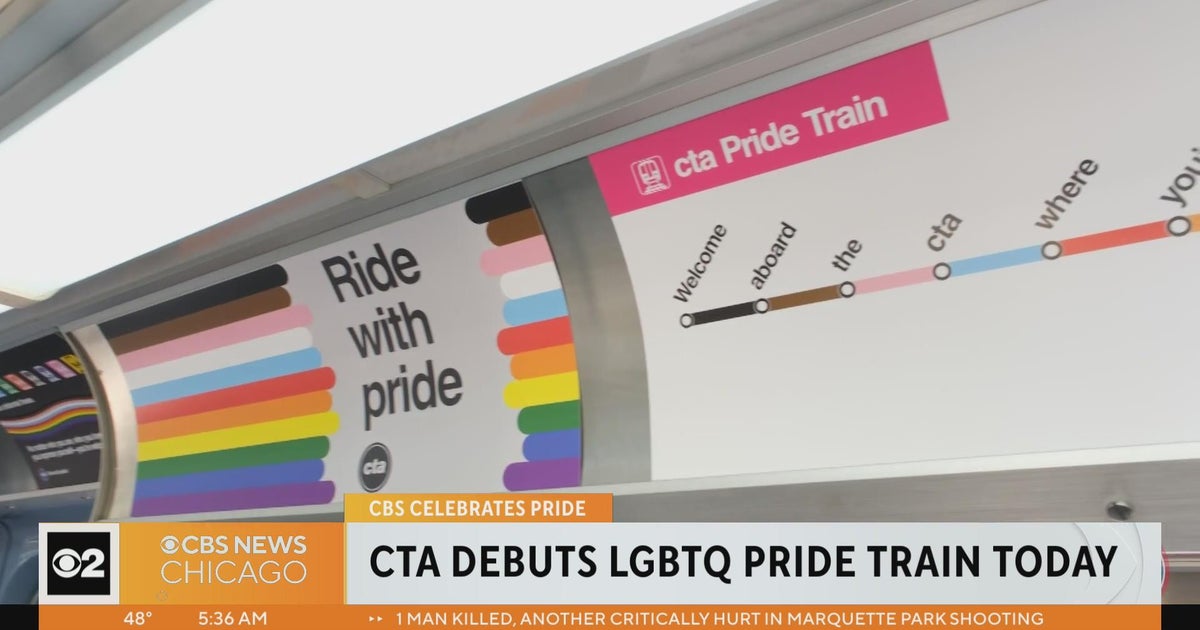 Hop on the CTA Pride train starting Monday - CBS Chicago