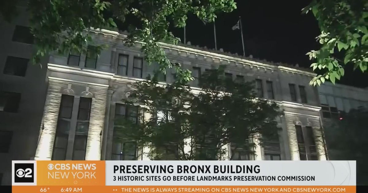 Bronx Opera House up for landmark consideration - CBS New York