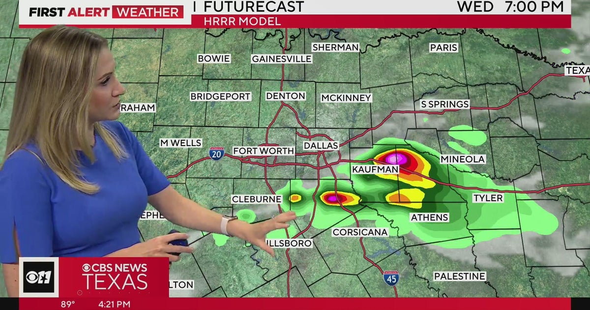 Severe Thunderstorm Watch issued across North Texas until 10 p.m. - CBS ...