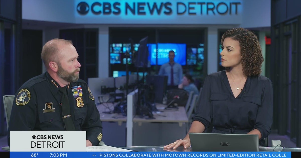 Detroit Police Assistant Chief David LeValley speaks on bill to retain ...