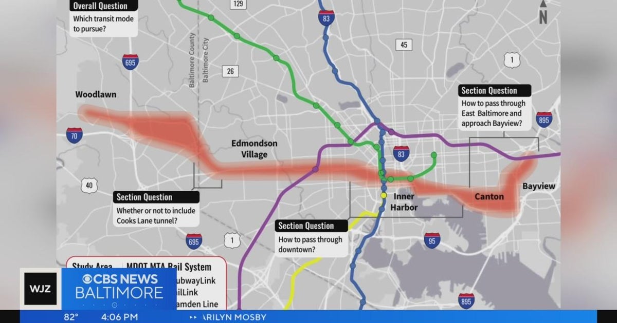 Governor Moore announces plan to revive Baltimore Red Line project ...