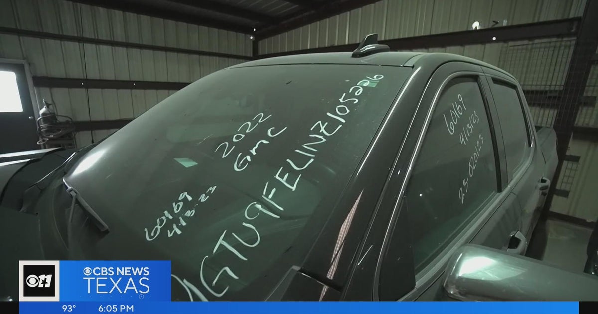 Auto thefts on the rise in North Texas - CBS Texas