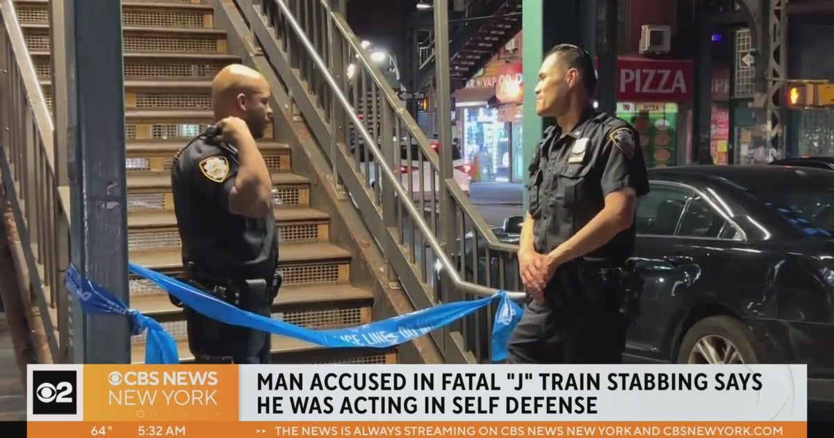 Suspect in deadly subway stabbing says it was self defense - CBS New York