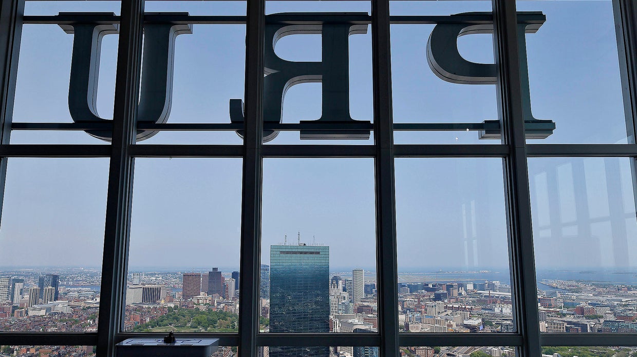 View Boston at the top of the Prudential Tower opens to the public ...