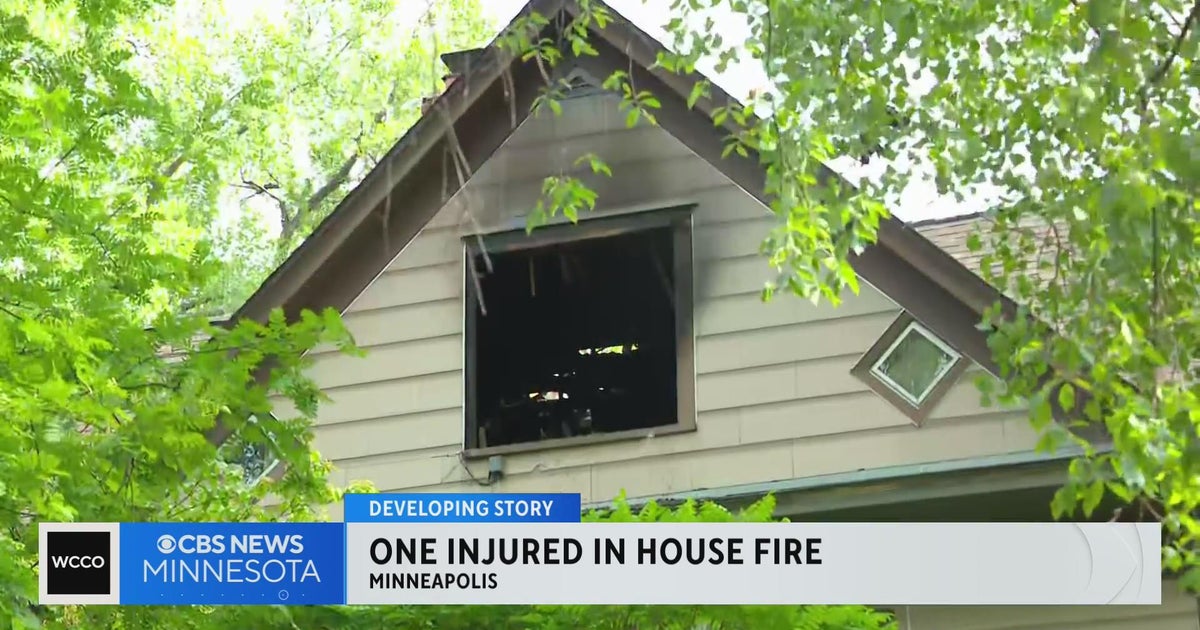 1 hurt in Minneapolis house fire - CBS Minnesota