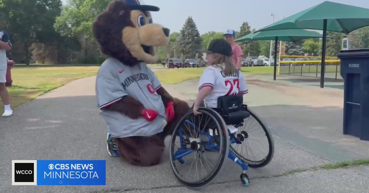 Adaptive softball clinic created by Courage Kenny, Brooklyn Park - CBS ...