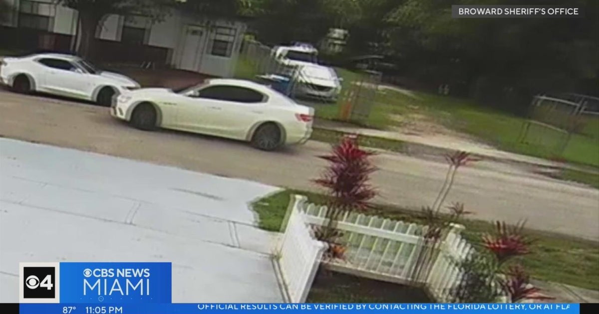 BSO: 3 injured in shooting through sedan's sunroof in West Park - CBS Miami