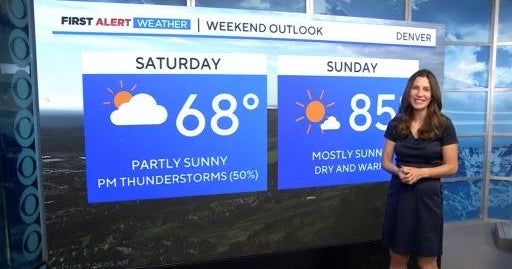 Denver weather: Cool and unsettled weather continues - CBS Colorado