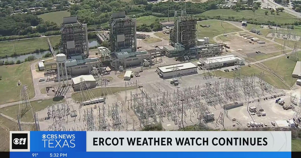 ERCOT Weather Watch continues for North Texas - CBS Texas
