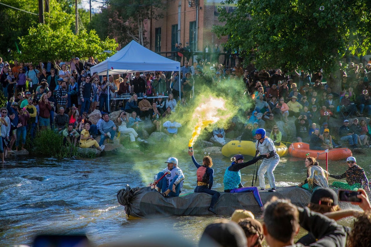 Colorado rafters participate in the FIBArk, the nation's oldest ...