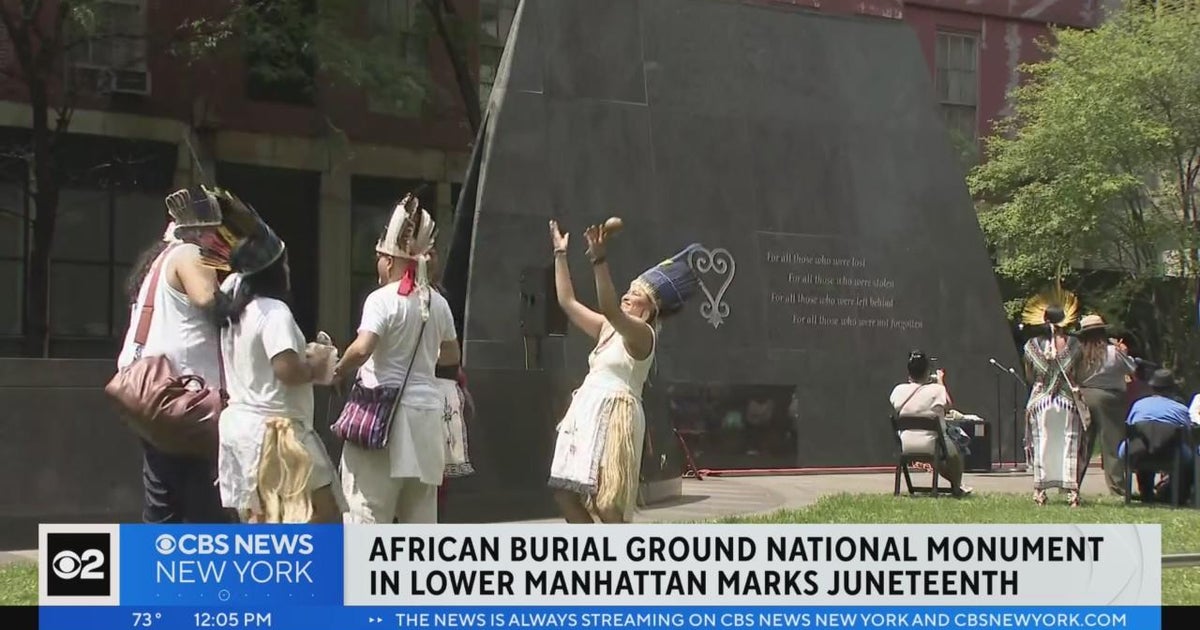 Juneteenth commemoration at African Burial Ground National Monument ...