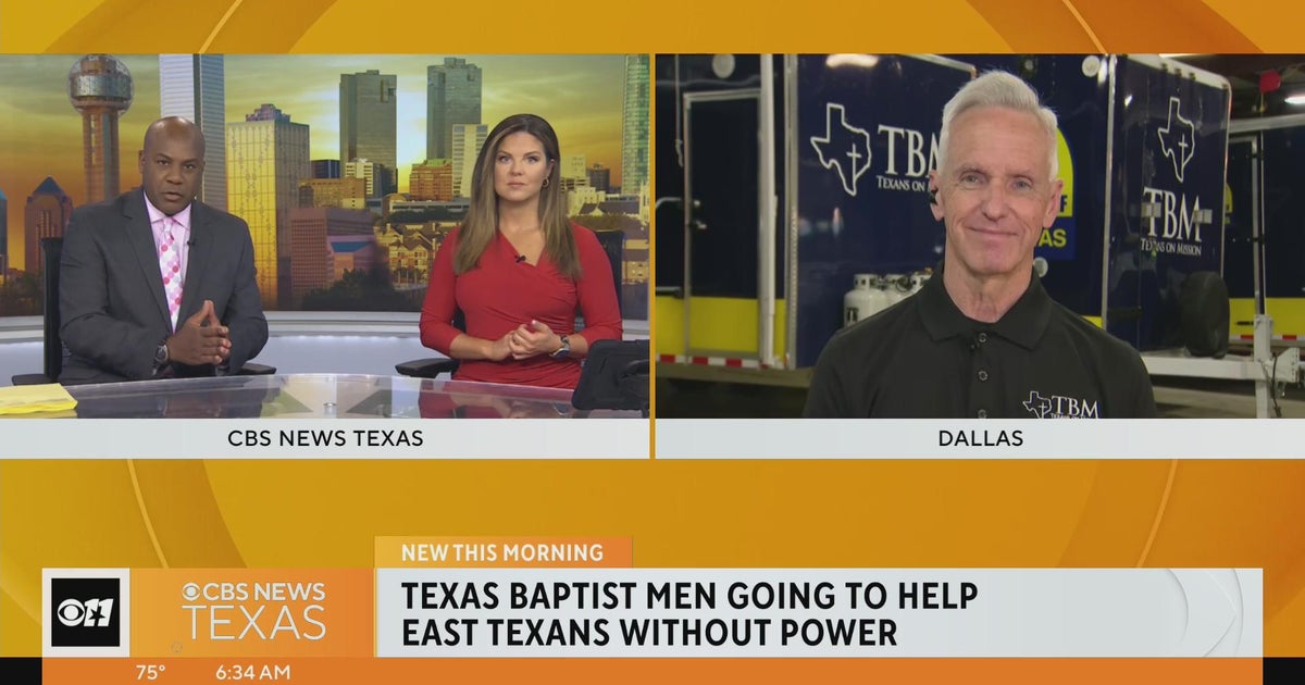 Texas Baptist Men deploy to East Texas - CBS Texas