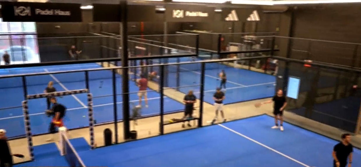 Padel, racket sport played in at least 90 countries, is gaining ...