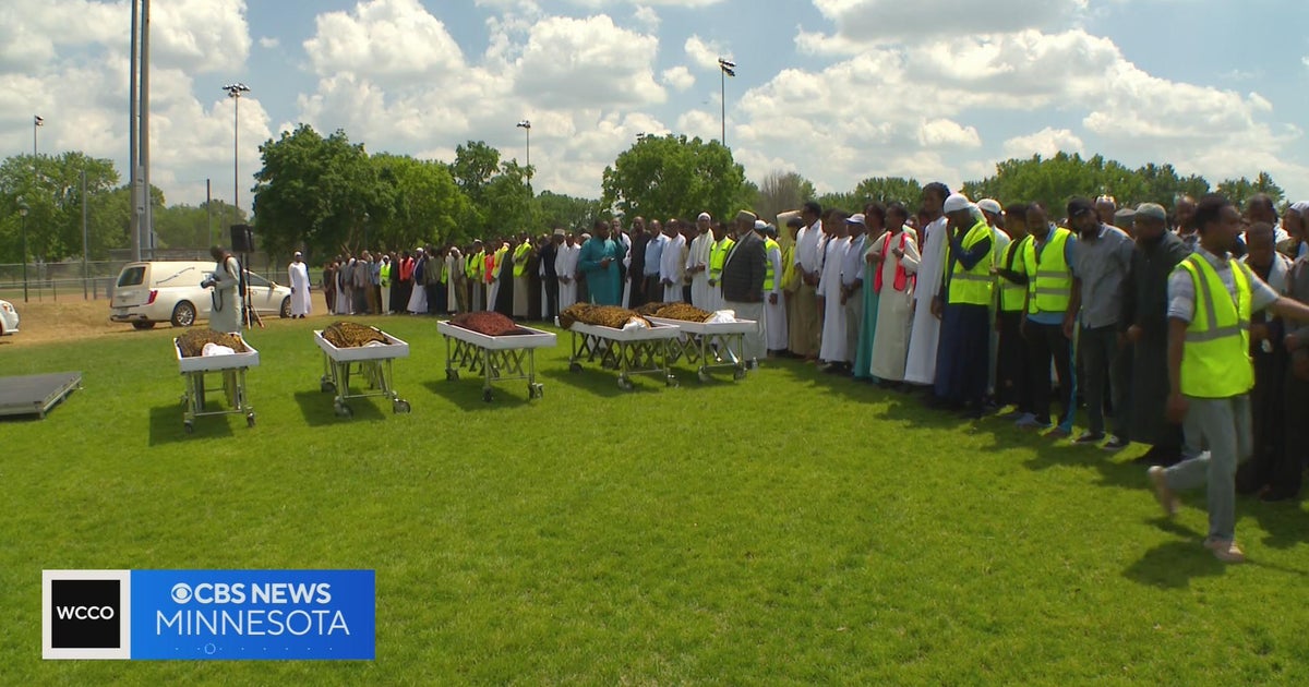Funeral held for 5 young women killed in Minneapolis crash - CBS Minnesota