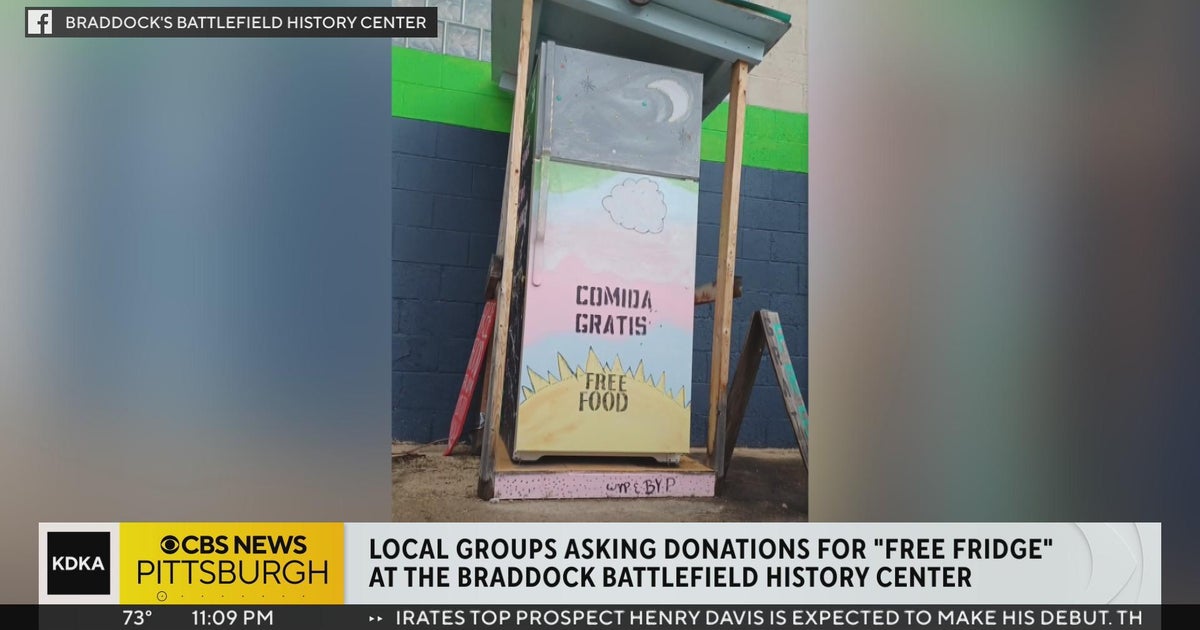 Local groups asking for donations for 'Free Fridge' at the Braddock ...