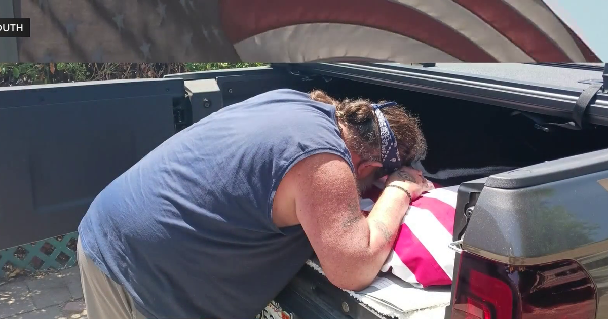 Tracy firefighters help give disabled veteran's service dog a final ...