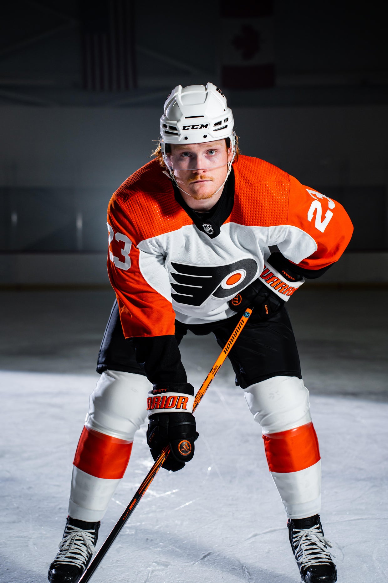 Flyers show new "burnt orange" uniforms for 2023-24 NHL season - CBS ...