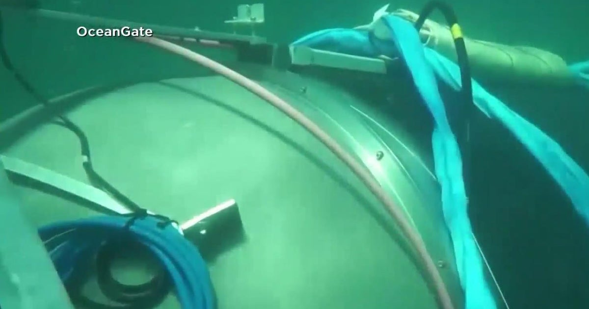 Race against time in search for missing submersible - CBS Chicago