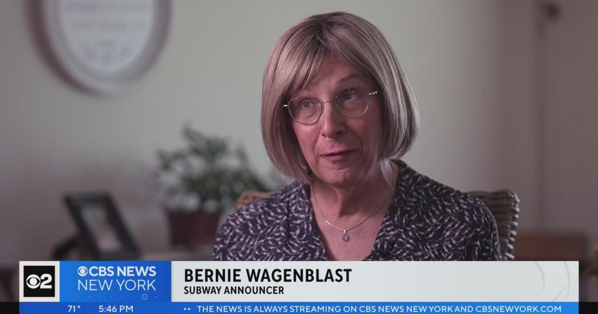 Bernie Wagenblast, the voice of NYC subways, finding her true voice ...