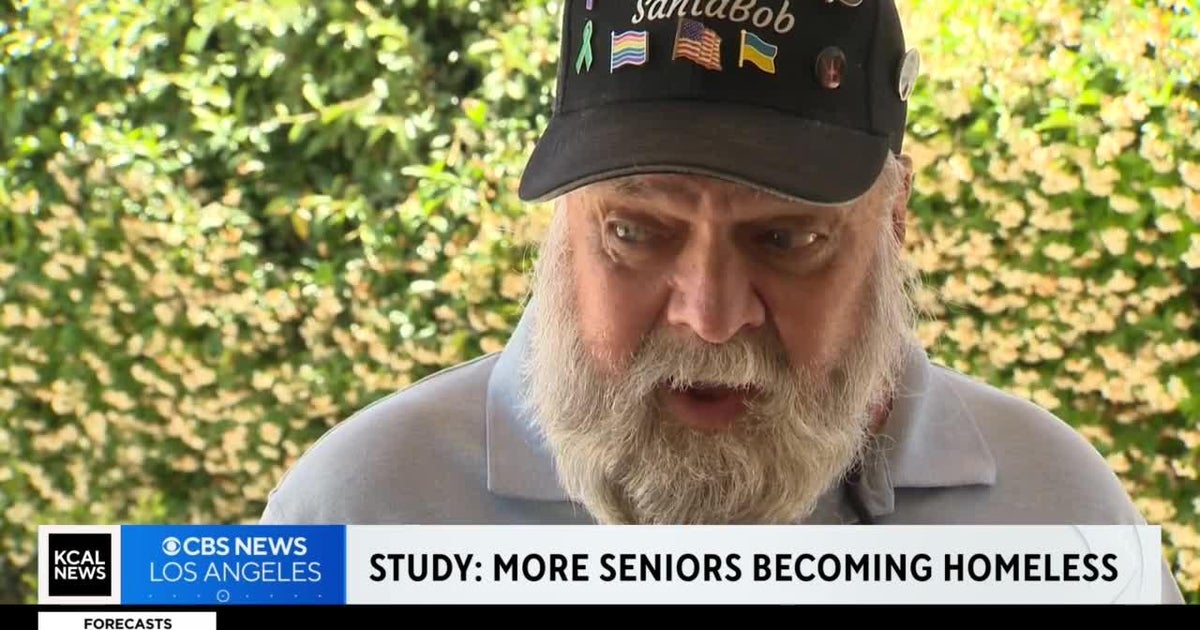 Study: More seniors are becoming homeless - CBS Los Angeles