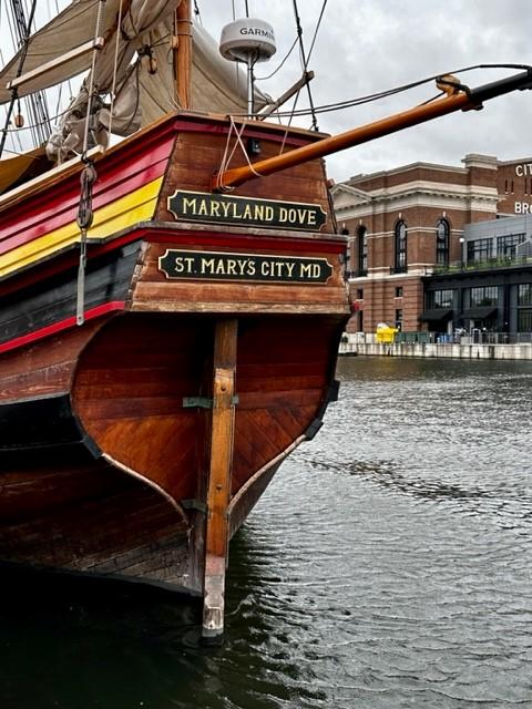 Where's Marty? Learning about the historic Maryland Dove Tall Ship ...