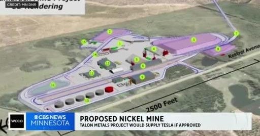 Minnesota metal company proposes new nickel mining project - CBS Minnesota