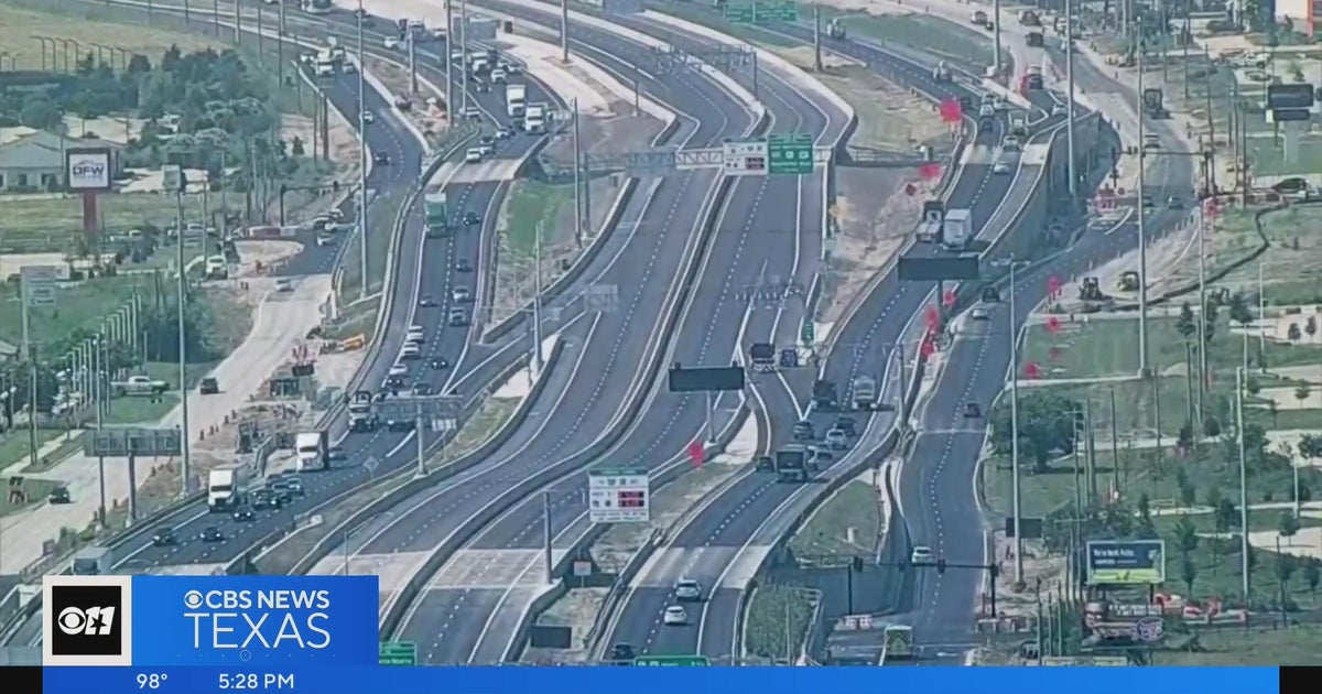 TEXpress expansion opens on I-35W in Fort Worth - CBS Texas