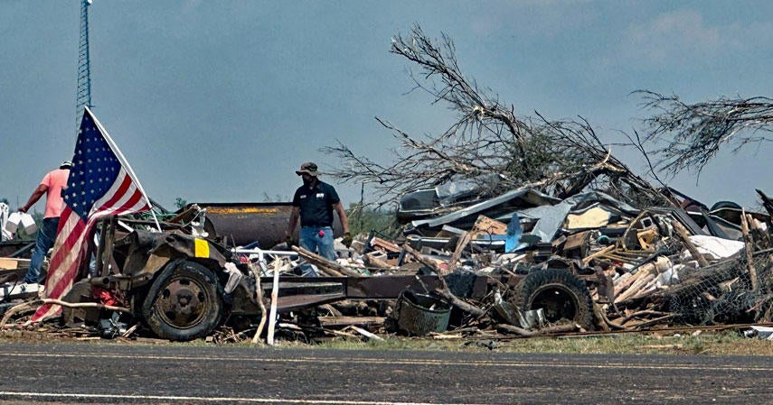After the Storm: Matador Tornado Damage