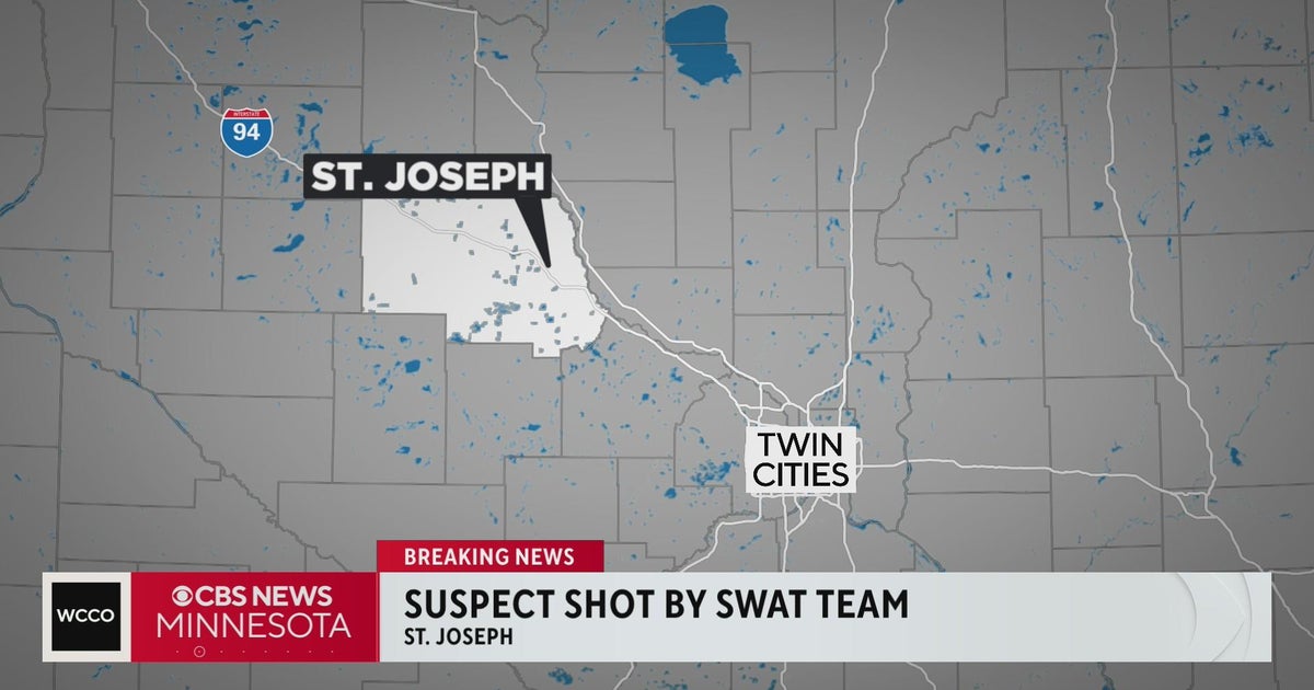Suspect shot by SWAT team in St. Joseph - CBS Minnesota