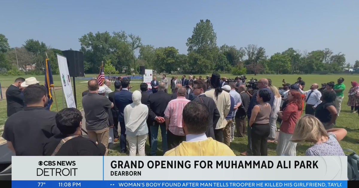 Newly renovated park on Detroit's west side renamed after Muhammad Ali ...