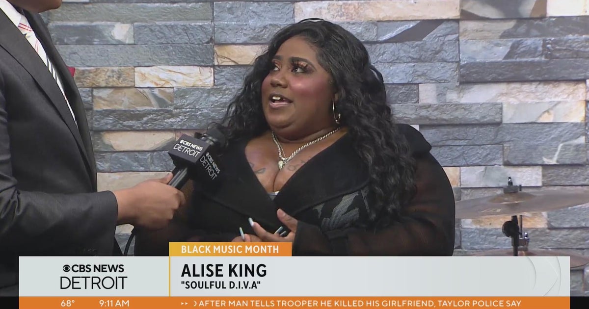 Celebrating Black Music Month with Detroit artist Alise King - CBS Detroit