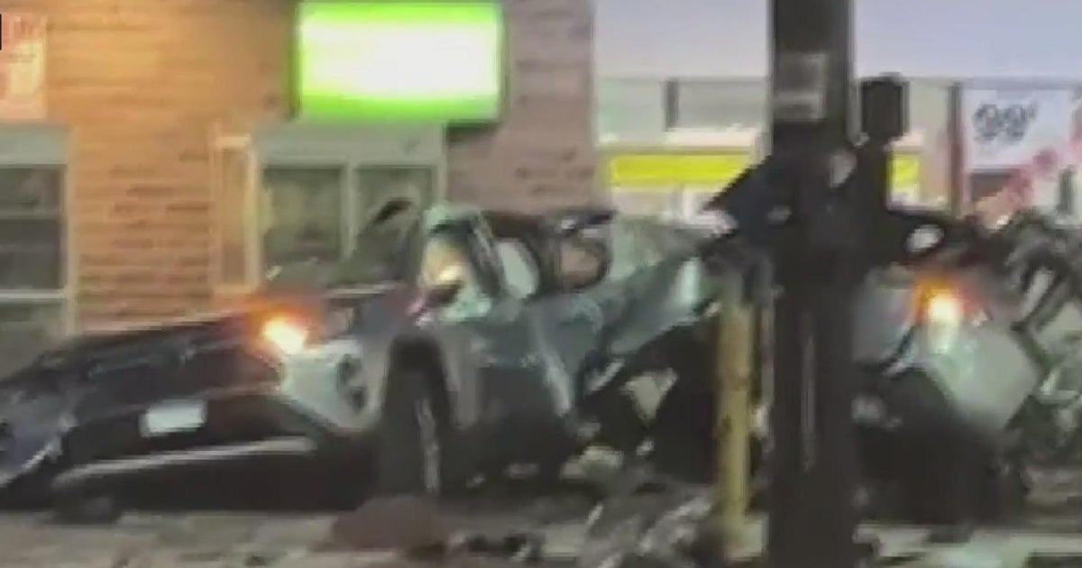 New details on horrifying West Lawn crash splitting car in two - CBS ...