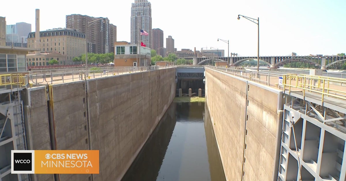 Learn the history of St. Anthony lock and dam - CBS Minnesota