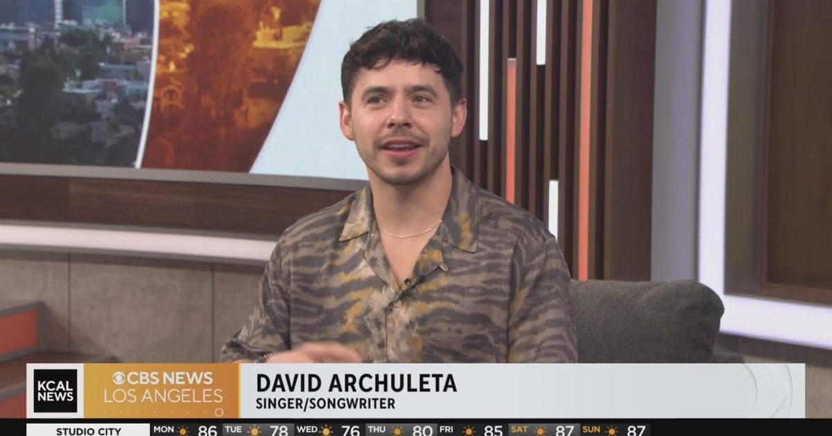 Singer David Archuleta talks about his new music - CBS Los Angeles
