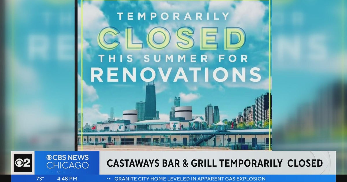 Castaways at North Avenue Beach is temporarily closed - CBS Chicago