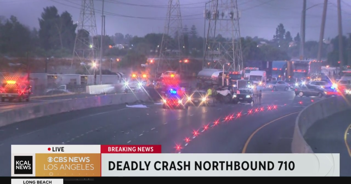 710 Freeway Fatal Collision Closes Northbound Lanes Near 91 The