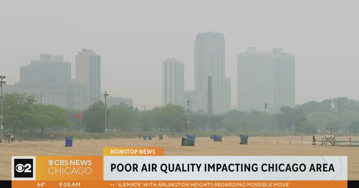 Chicago's air quality currently worst in world - CBS Chicago