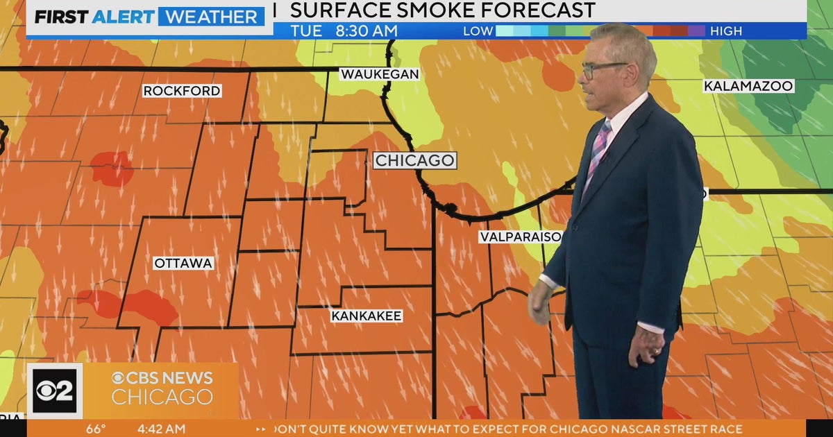 Chicago First Alert Weather: Wildfire smoke causing unhealthy air ...