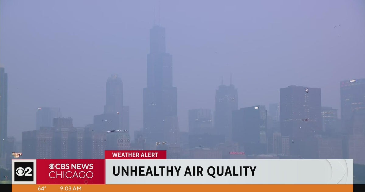Air quality remains unhealthy Wednesday - CBS Chicago
