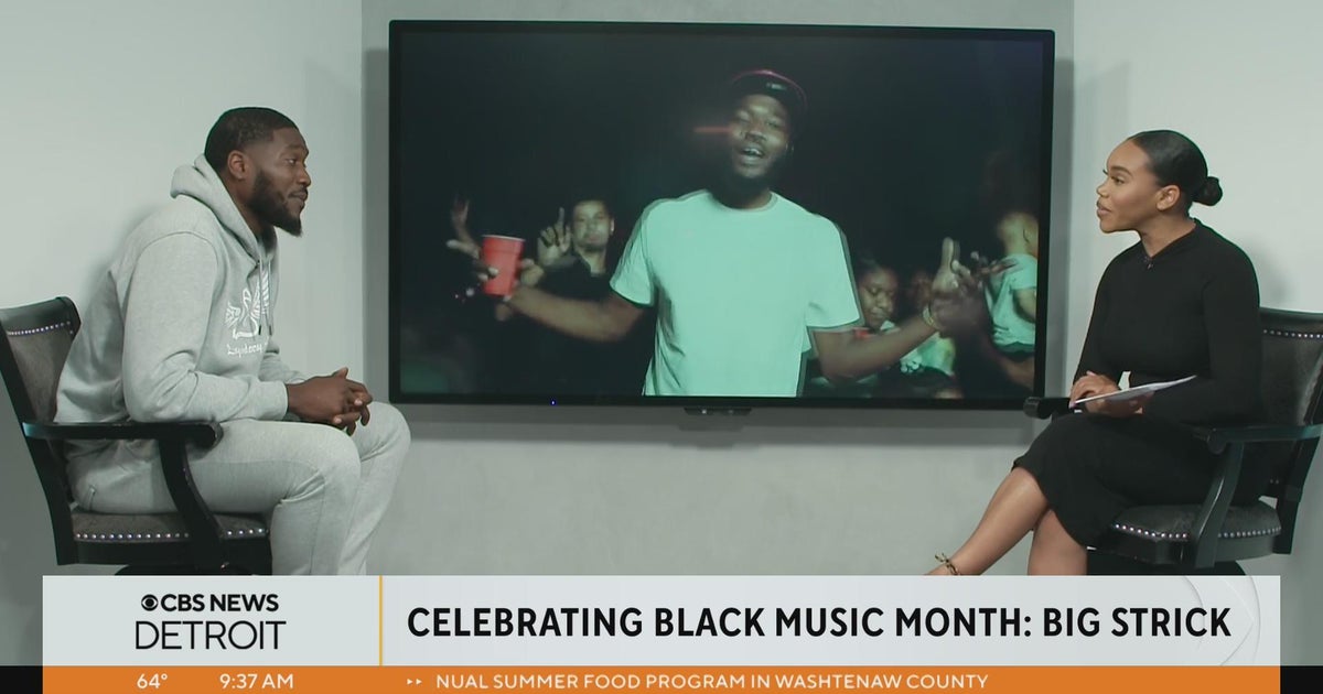Celebrating Black Music Month with Detroit rapper Big Strick - CBS Detroit