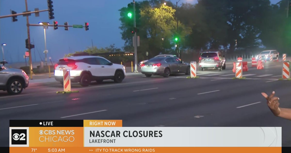 NASCAR Closures: Here's what you need to know - CBS Chicago