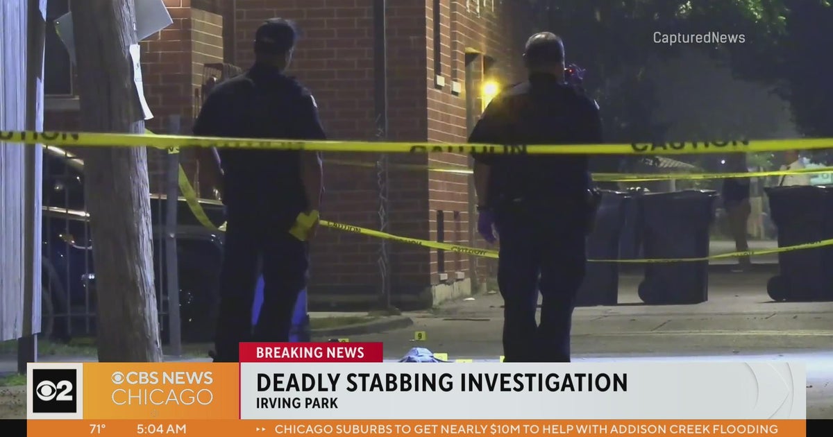CPD investigating after man found stabbed to death in Irving Park - CBS ...