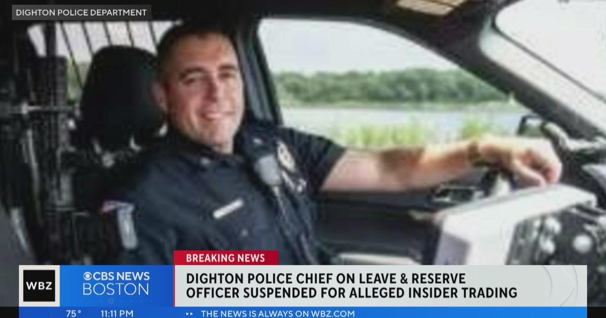 Dighton Police Chief on leave after being charged with insider trading ...