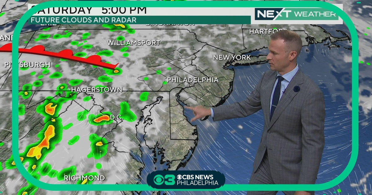 NEXT Weather: Hazy and warming up - CBS Philadelphia