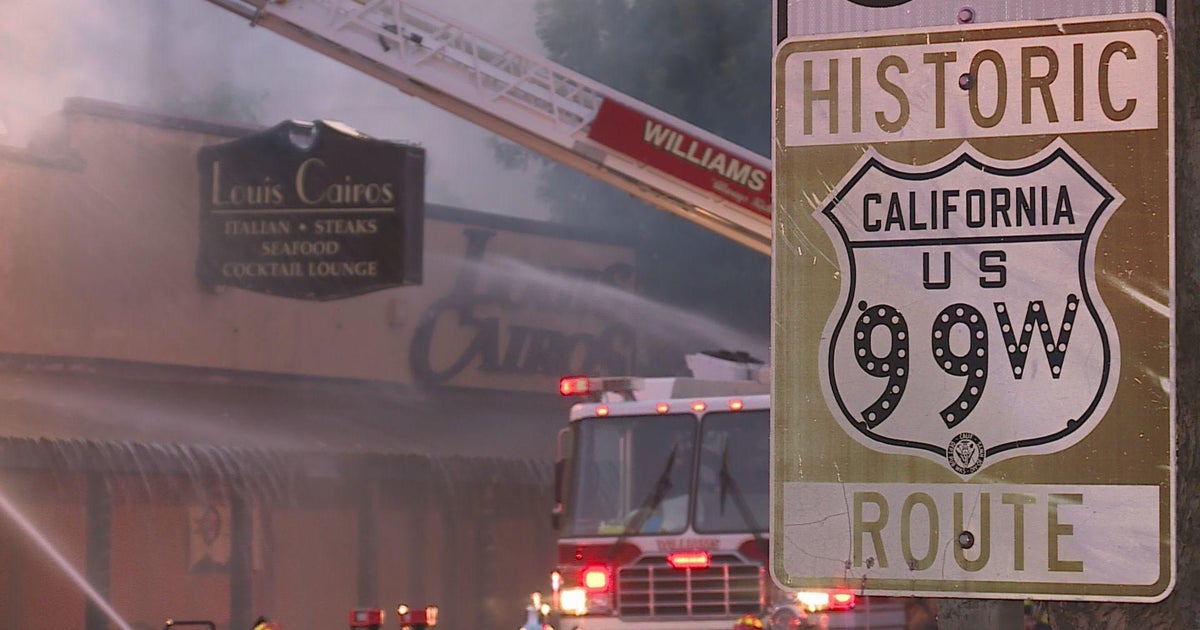 Fire rips through decades-old restaurant Louis Cairo's in Williams ...