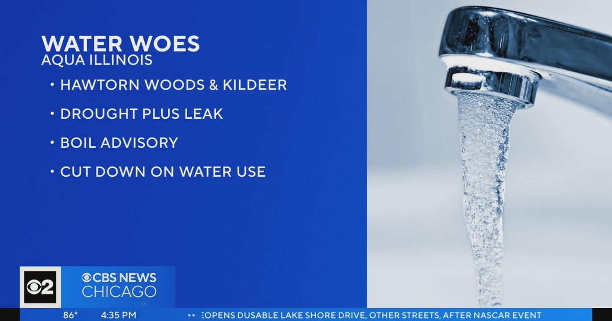 Lake County water woes prompt boil advisory - CBS Chicago