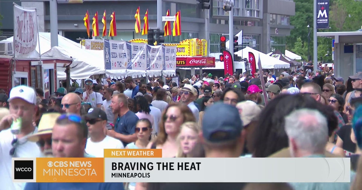 Thousands expected to brave heat on day two of Taste of Minnesota - CBS ...
