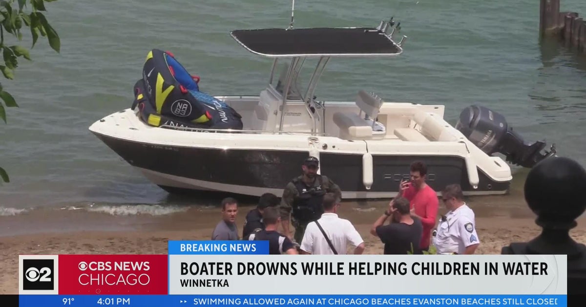 Boater Drowns While Helping Children In Lake Michigan In Winnetka Cbs